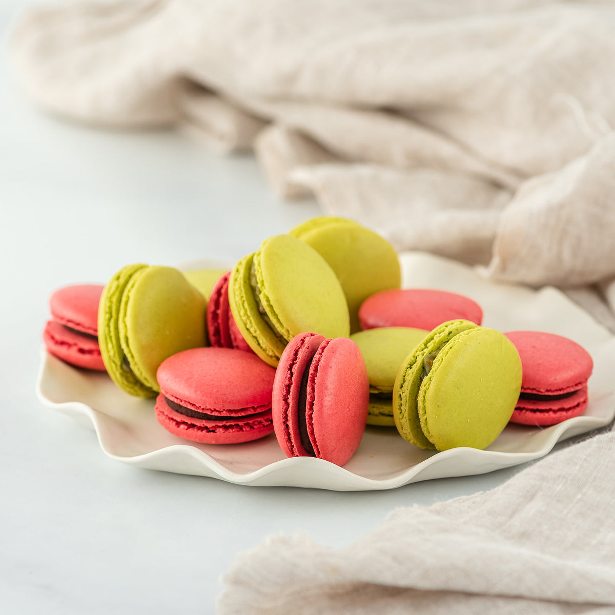 Vegan Macarons (Box of 12) | Fitzbillies