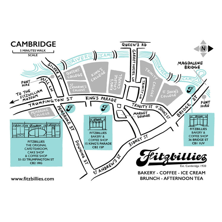 Valentine's Day Chelsea Bun Heart | Fitzbillies