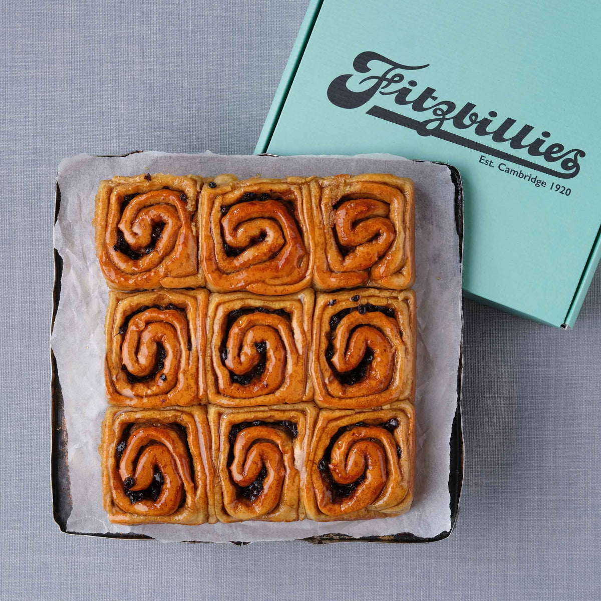 Chelsea Buns (9 Pack) | Fitzbillies