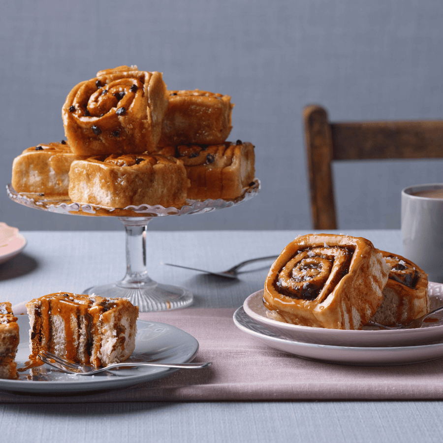 Delicious Food Hamper box freshly-baked by Fitzbillies of Cambridge